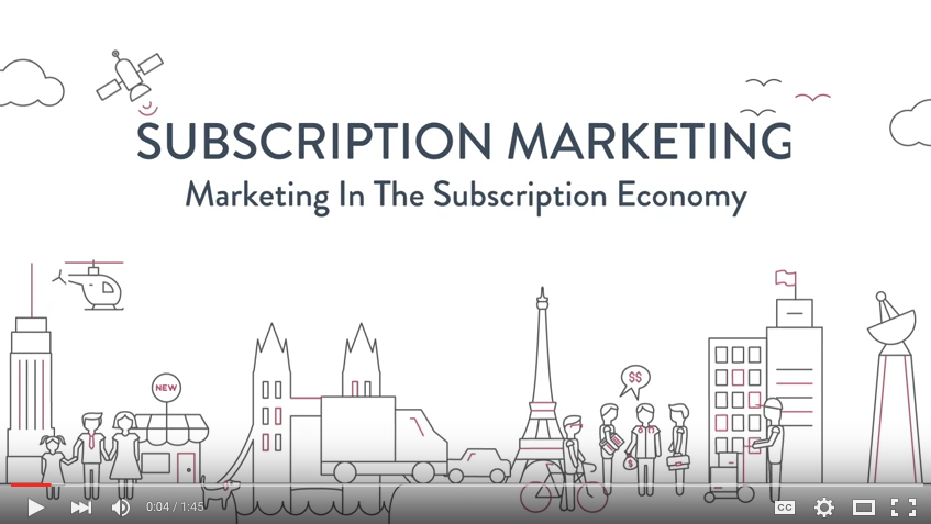 Marketing and the Subscription Economy