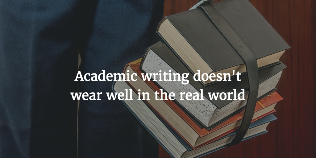 Writing Advice for College Students: Beware Academese