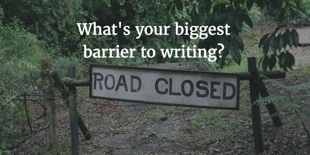 Barriers to Writing Handout